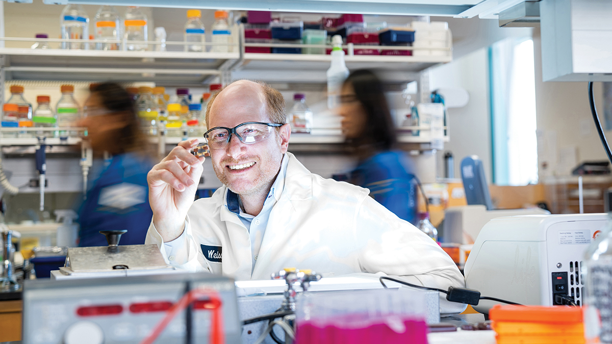Greg Weiss Lets Curiosity Drive His Research and Commercialization